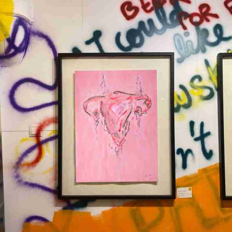 Uterus art | Emma Plunkett Art